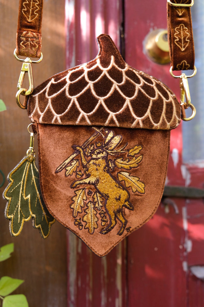 Royalty Acorn Bag - Oaken Royalty Collection – Folkloress