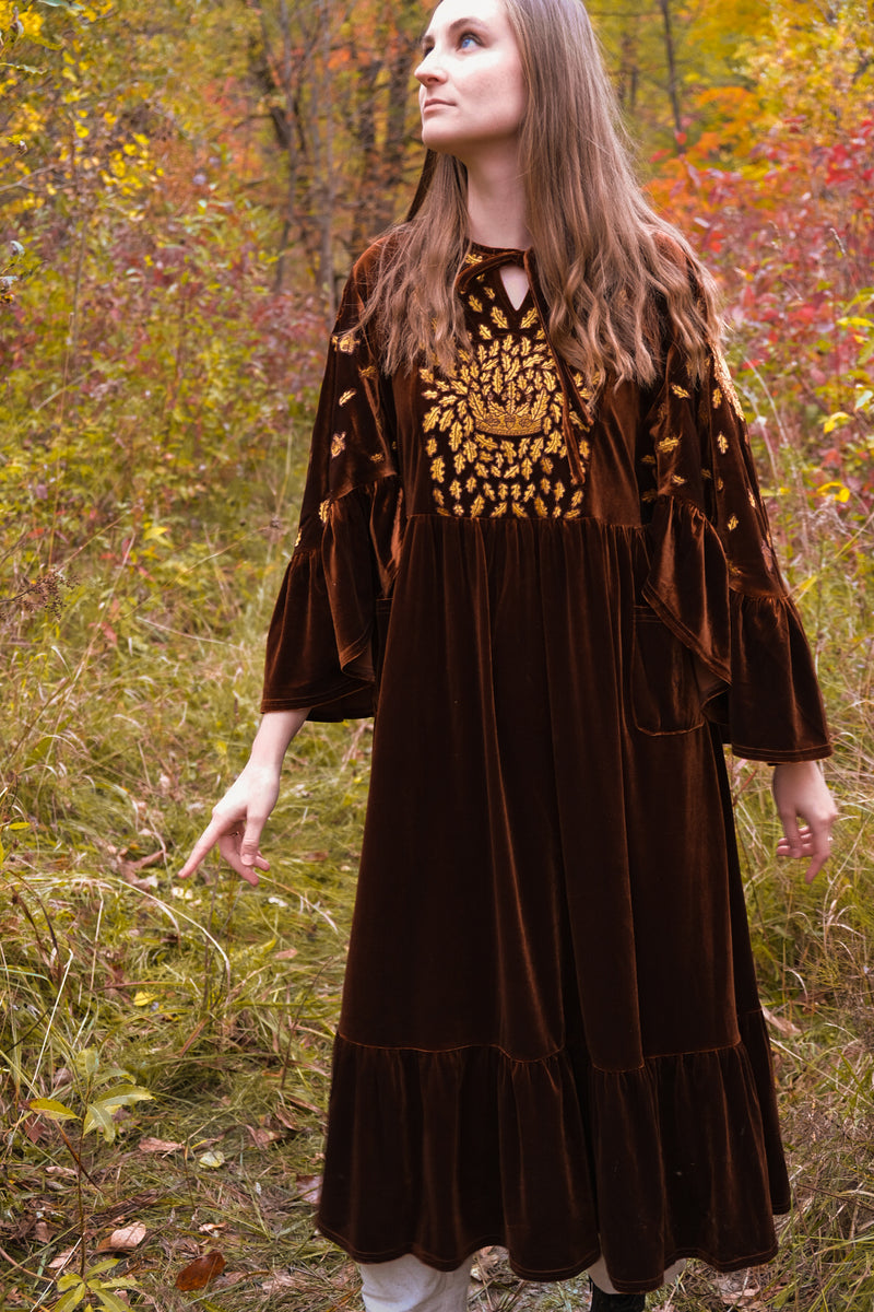 Cape Dress - Oaken Royalty Collection – Folkloress